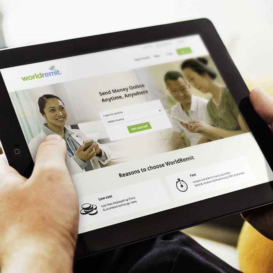 Branding And Web Design World Remit Fastfwd