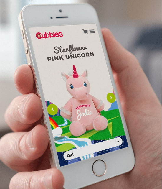 Imaginative Brand Relaunch & E-commerce Website - Cubbies