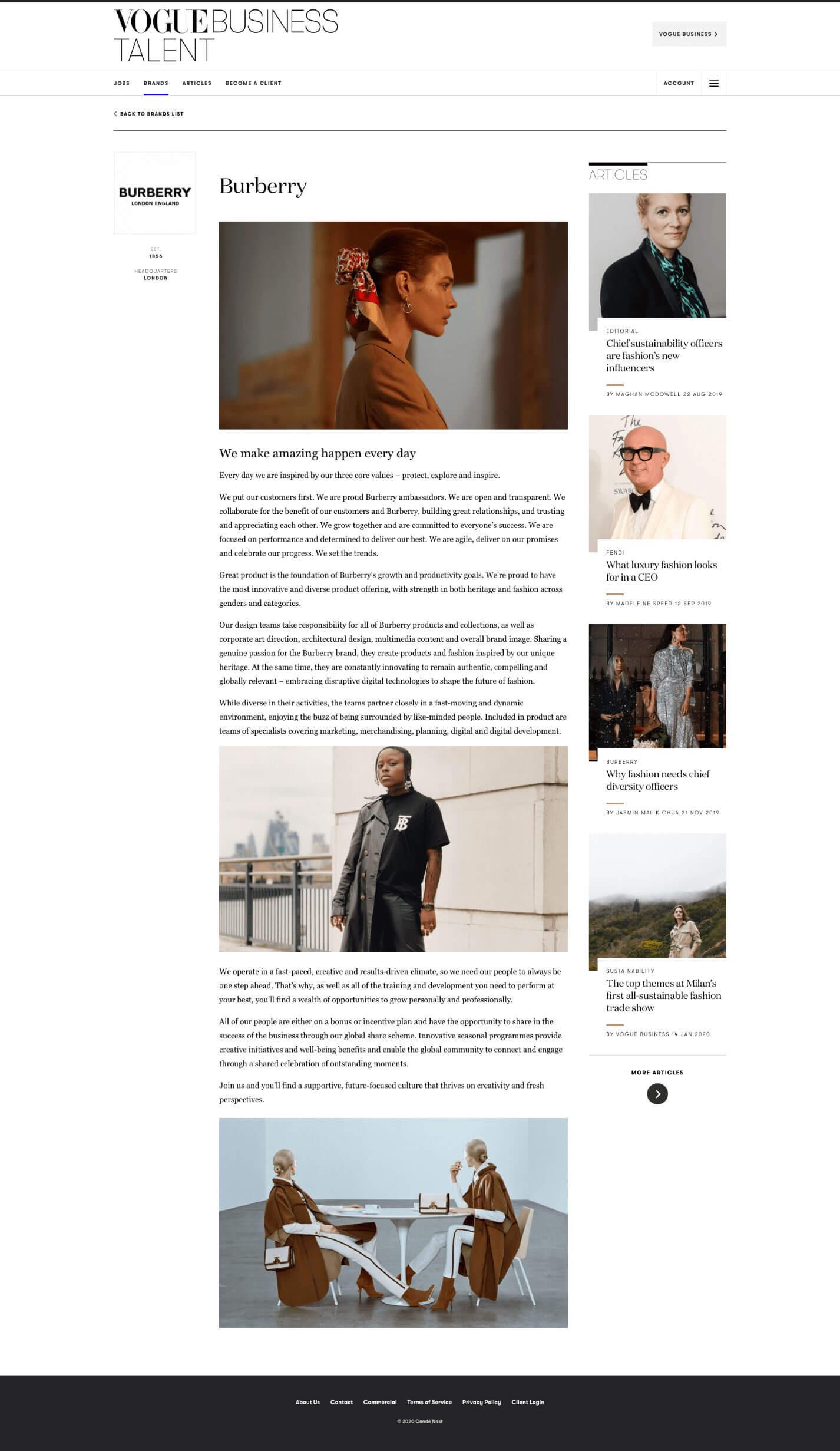 Placing Talent In The Limelight - Vogue Business | fastfwd