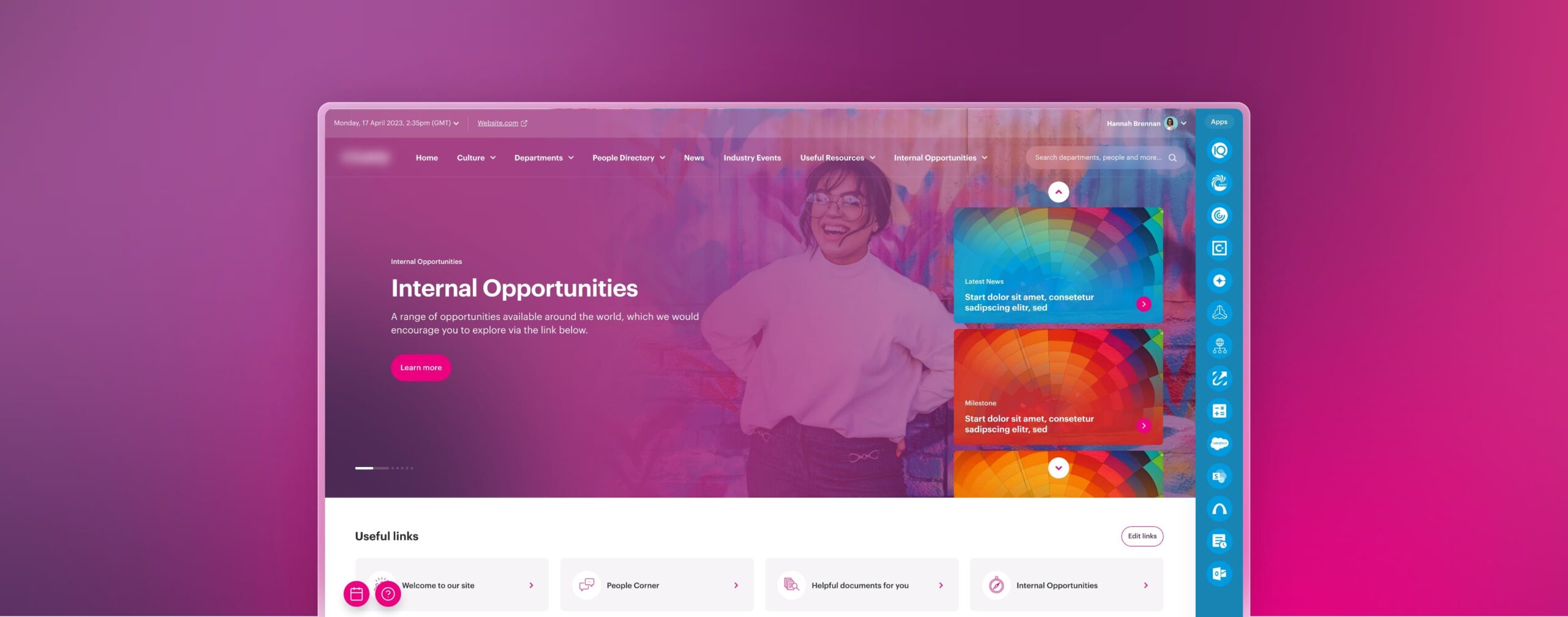 Wordpress Enterprise Intranet - fastfwd
